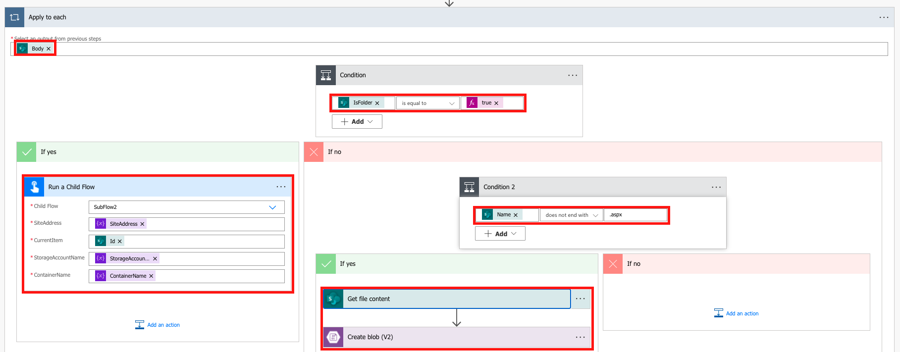 Power Automate で SharePoint 上のファイルを Azure Blob へアップロードするフローを作成するまでの記録 - Toxumuharu Azure Dev Blog