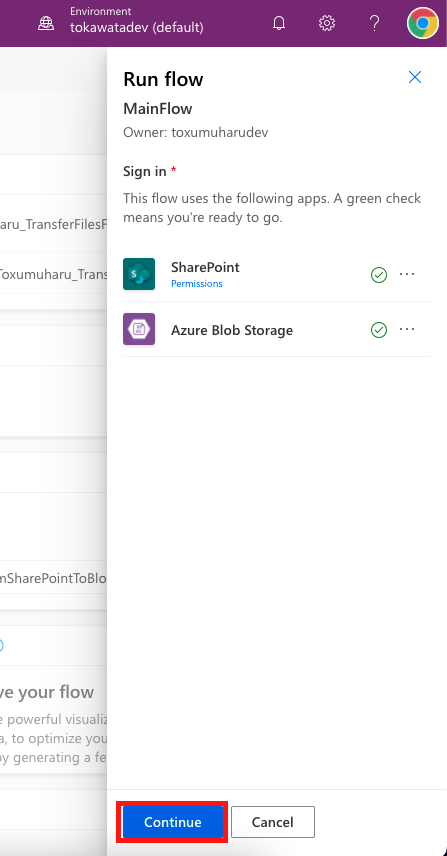 Power Automate で SharePoint 上のファイルを Azure Blob へアップロードするフローを作成するまでの記録 - Toxumuharu Azure Dev Blog